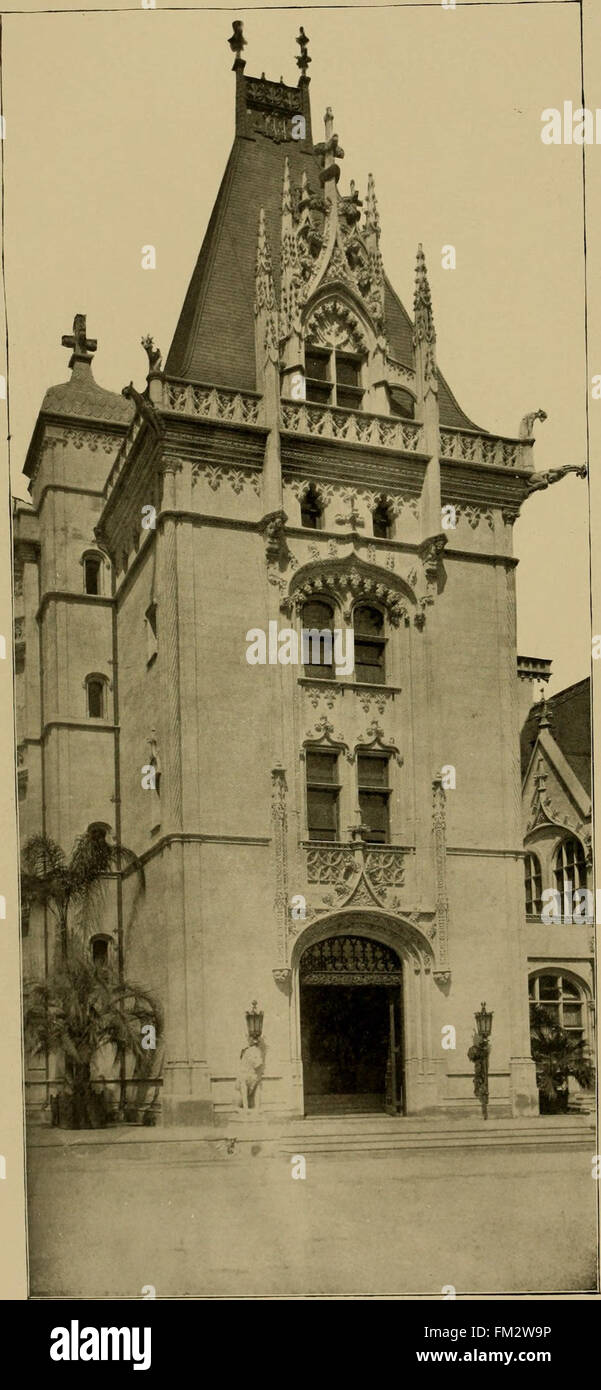 American estates and gardens (1904 Stock Photo - Alamy