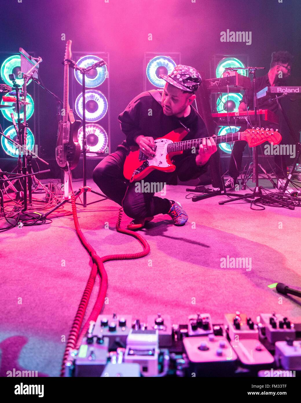 Washington, D.C, USA. 17th Feb, 2016. RUBAN NIELSON and QUINCY MCCRARY ...