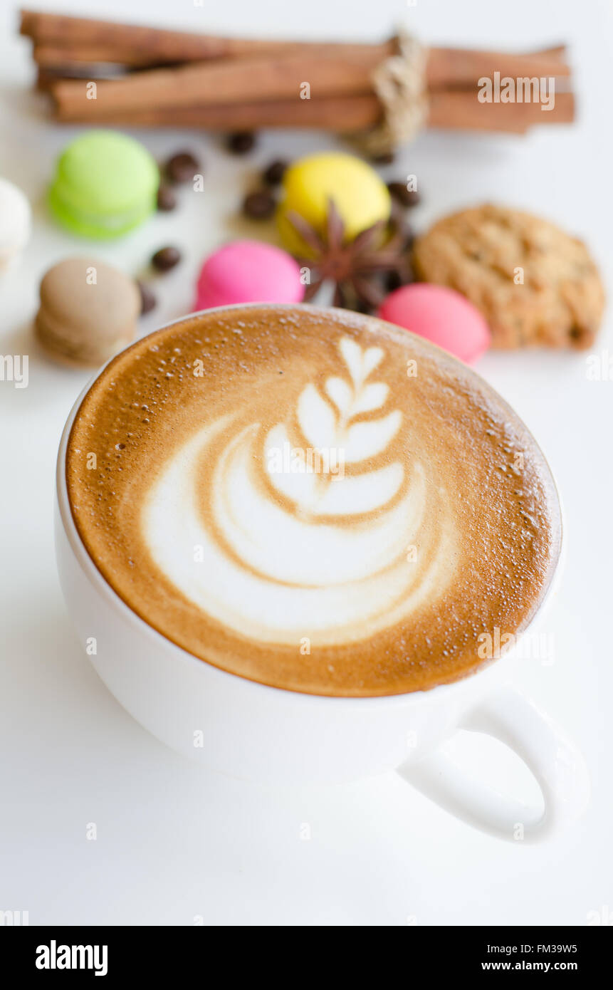 Hot coffee latte hi-res stock photography and images - Alamy