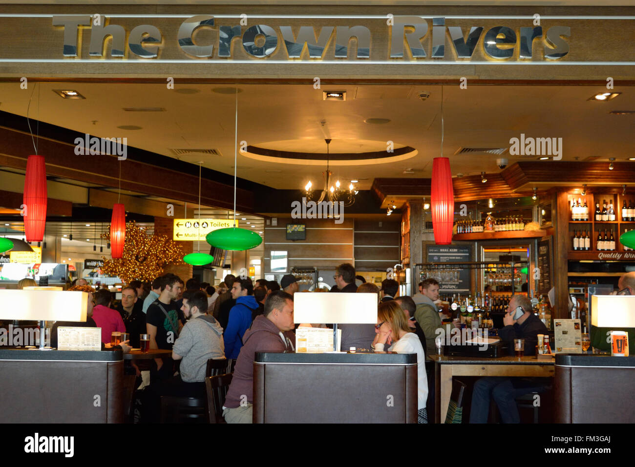 The Crown Rivers, London Heathrow UK Stock Photo - Alamy