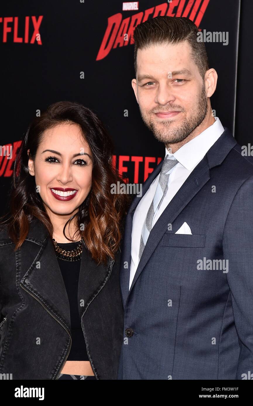 New York, NY, USA. 10th Mar, 2016. Guest, Ben Thompson at arrivals for ...