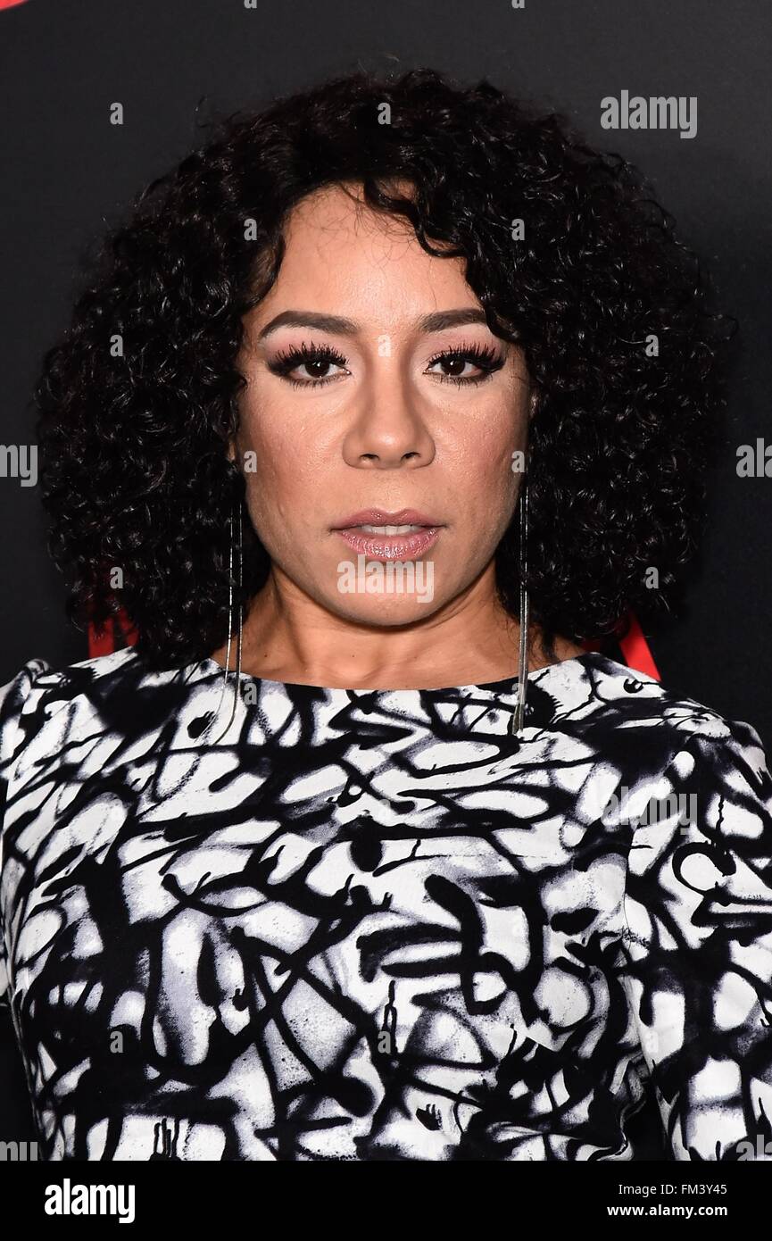 New York, NY, USA. 10th Mar, 2016. Selenis Leyva at arrivals for MARVEL ...