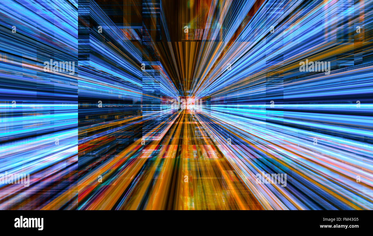 Futuristic Digital Light Technology 10805 Stock Photo - Alamy