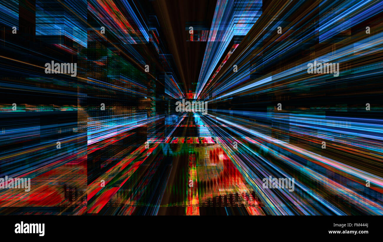 Futuristic Digital Light Technology 10810 Stock Photo - Alamy