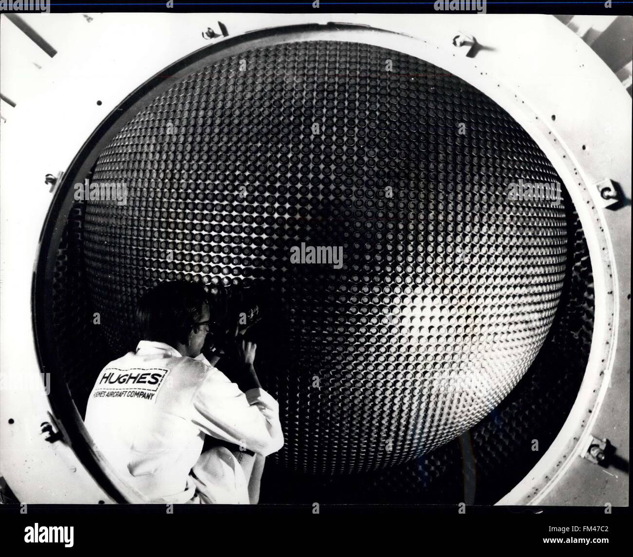1973 - New long range radar The prototype of a new long range radar ...