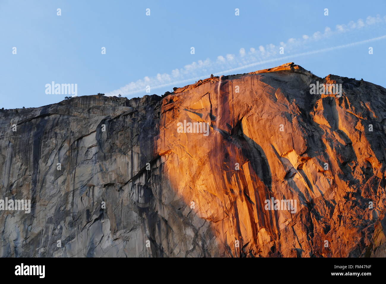 Horsetail fall california firefall High Resolution Stock Photography ...