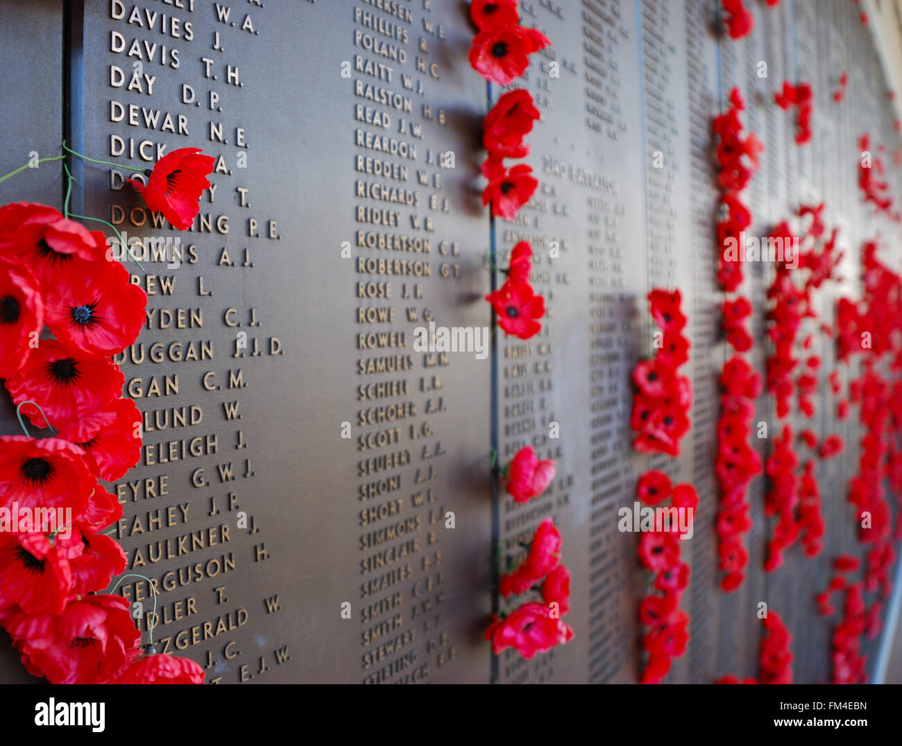 Australian war memorial wall hi-res stock photography and images - Alamy