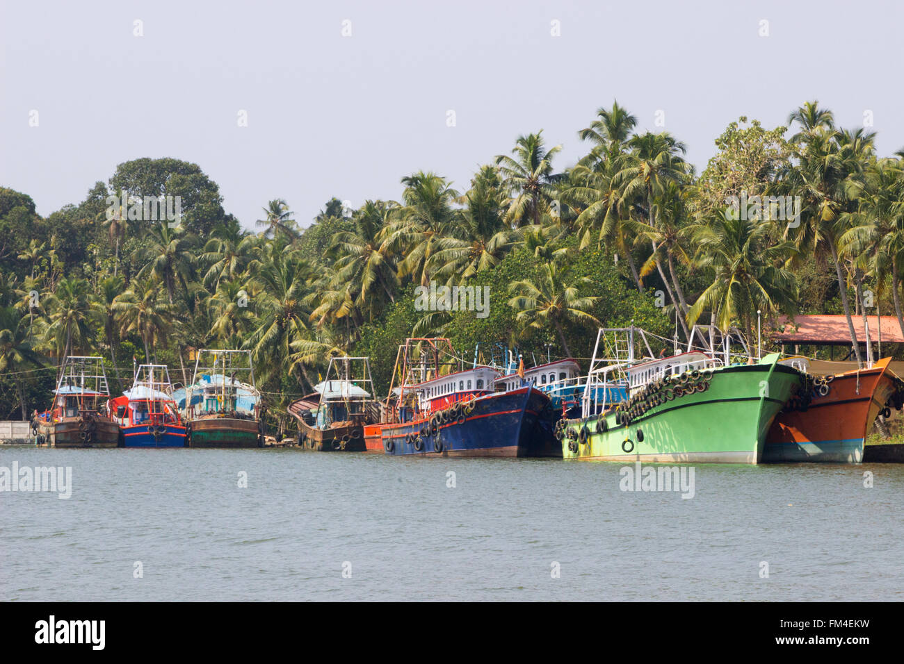 Ashtamudi lake hi-res stock photography and images - Alamy