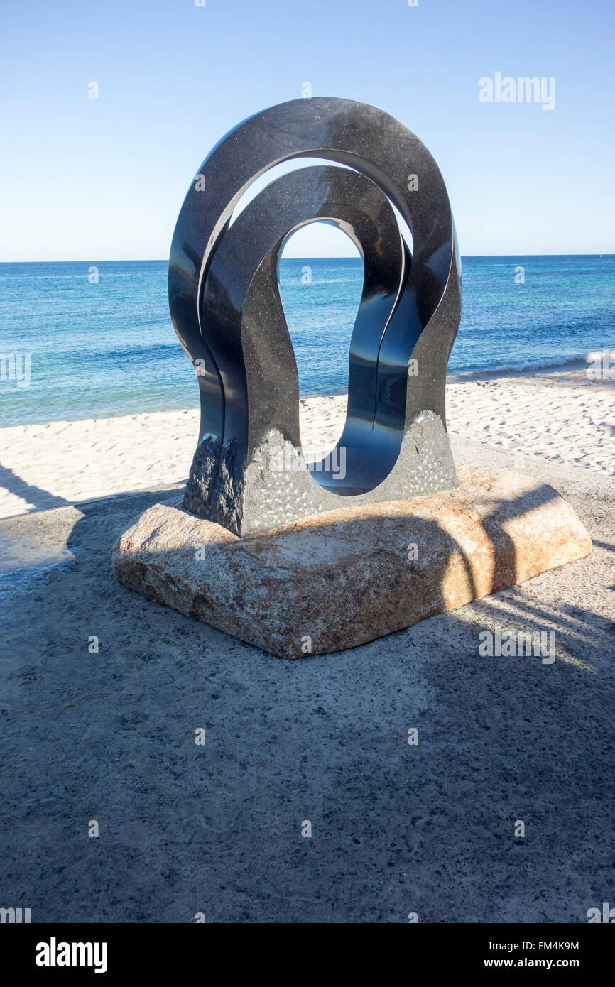 Sculptures by the Sea at Cottesloe Beach Perth Western Australia 2016 ...
