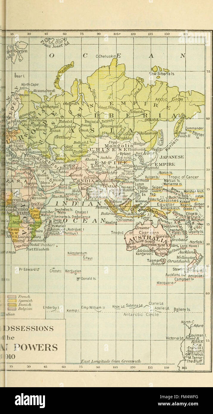 Map europe 1919 hi-res stock photography and images - Alamy