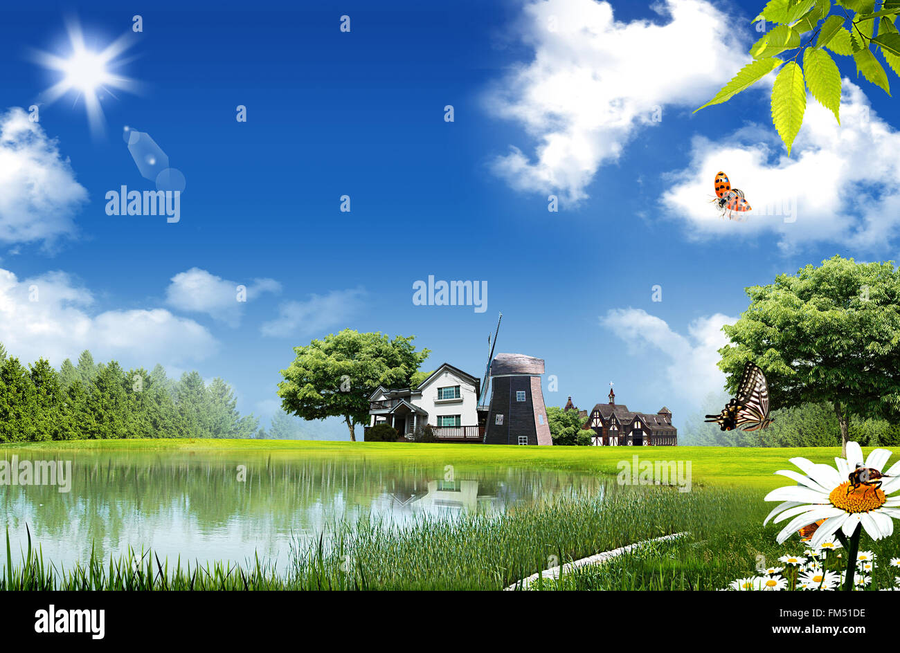 Landscape, Nature,Background, Wallpaper Stock Photo - Alamy