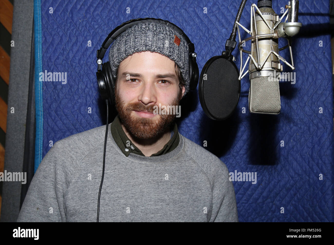 Broadway Records recording session for the 2016 cast album of Fiddler ...