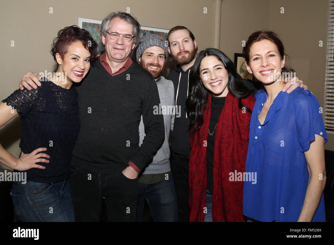 Broadway Records recording session for the 2016 cast album of Fiddler ...