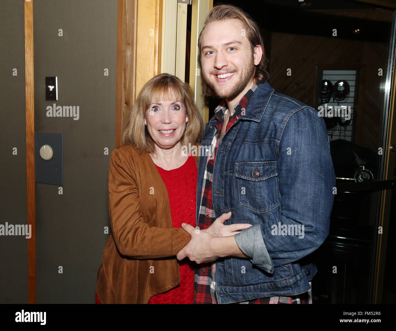 Broadway Records recording session for the 2016 cast album of Fiddler ...