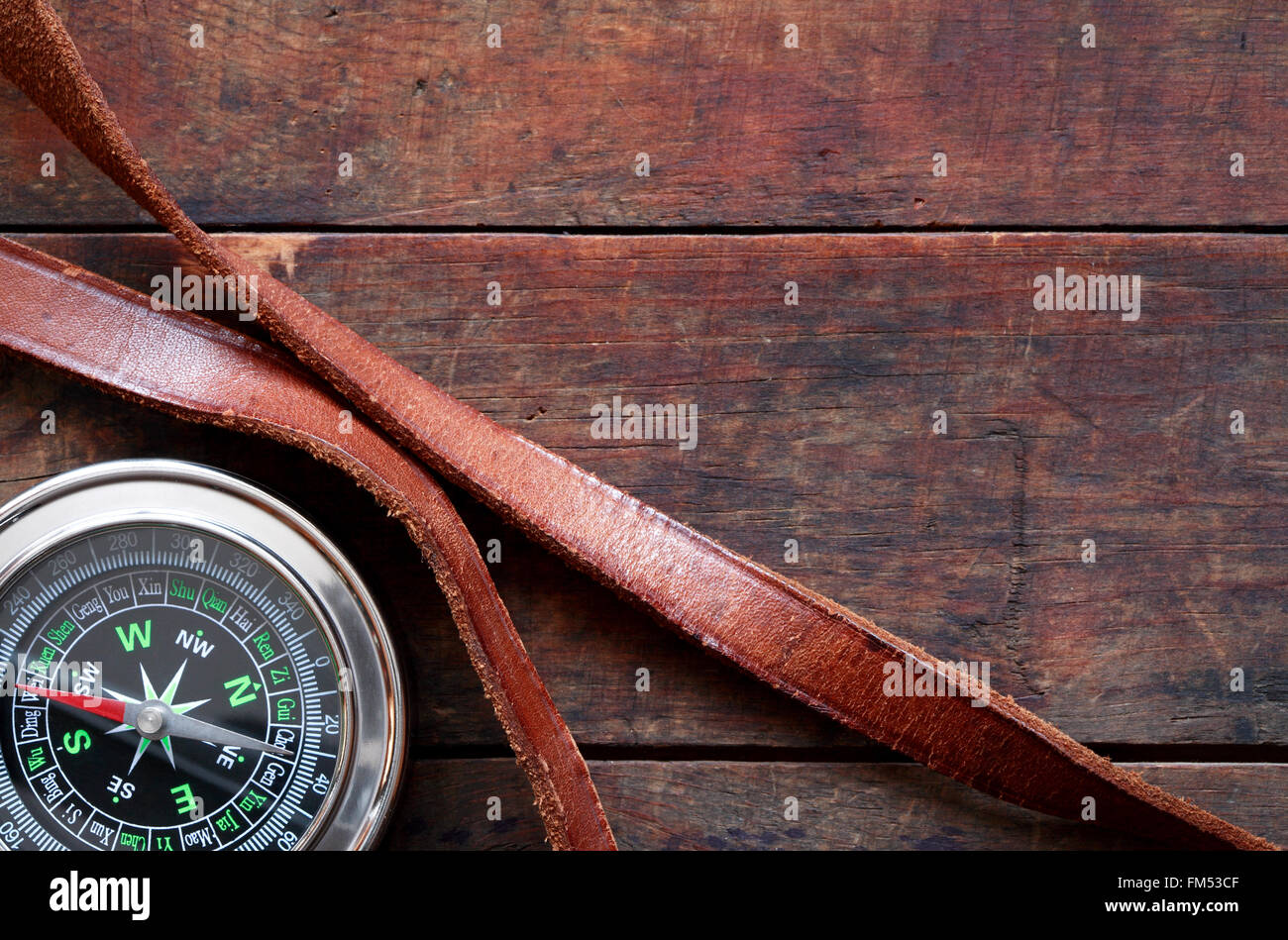 Vintage belt compass hi-res stock photography and images - Alamy