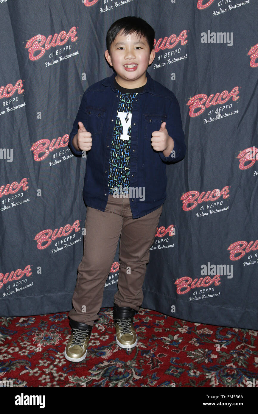 Albert Tsai from the TV show Dr. Ken makes an appearance at Buca di ...
