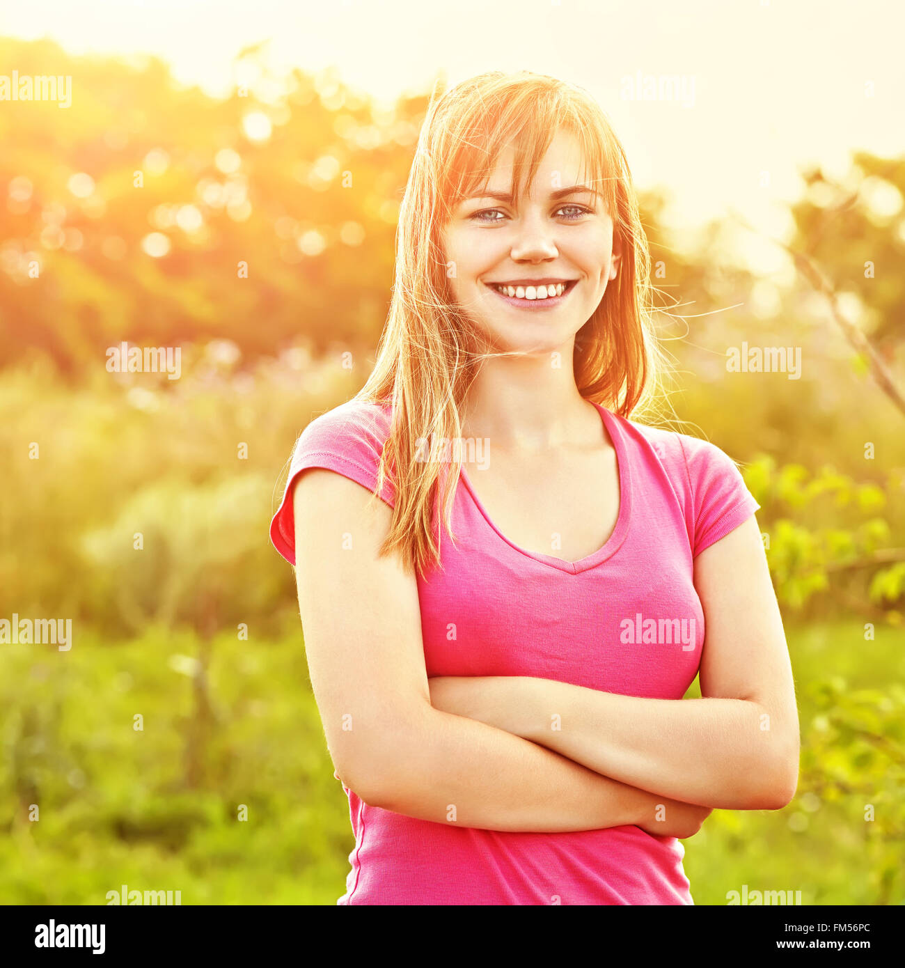 Woman portrait outdoor hi-res stock photography and images - Alamy