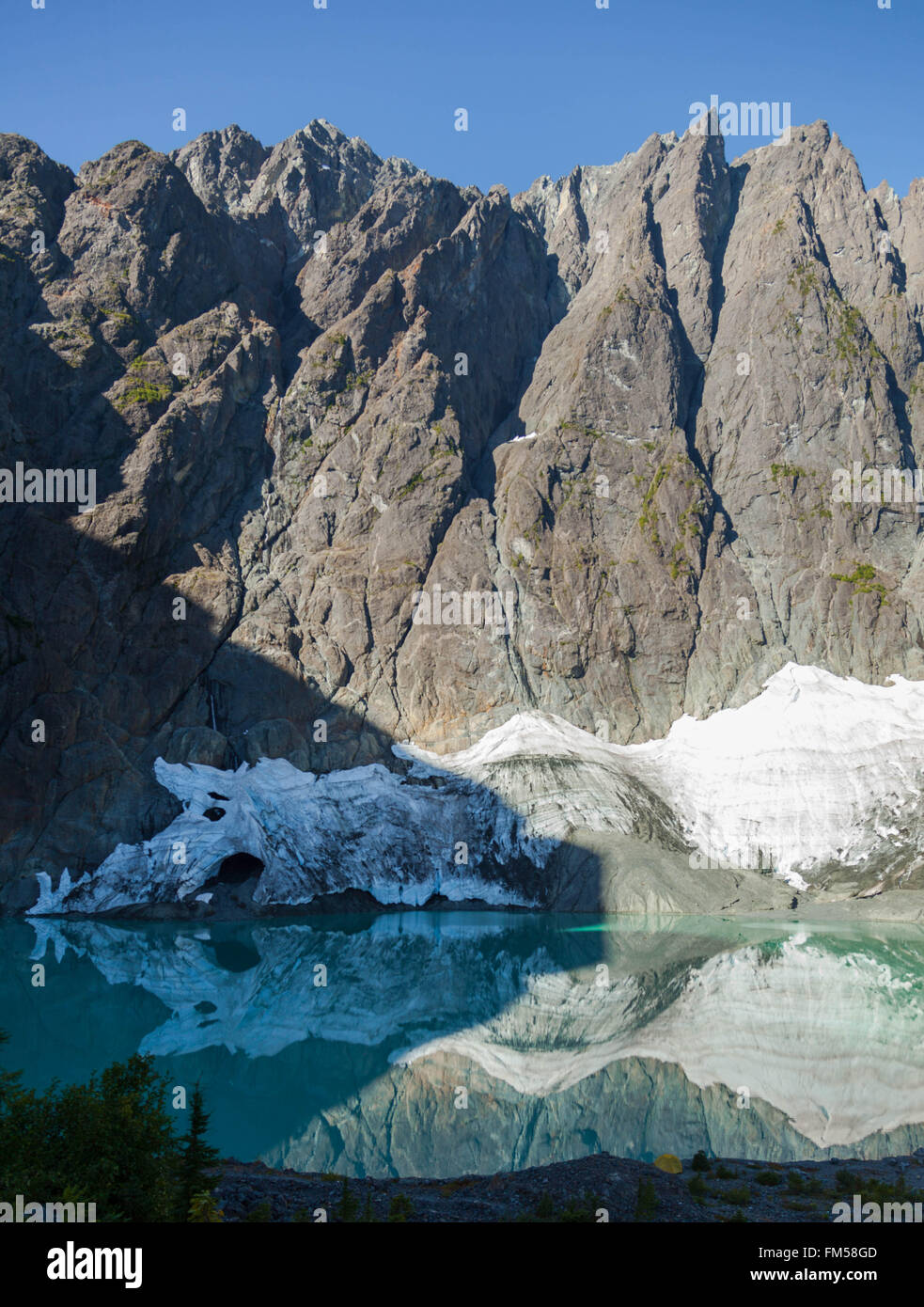 Foster Lake, Strathcona Provincial Park, British Columbia Stock Photo ...