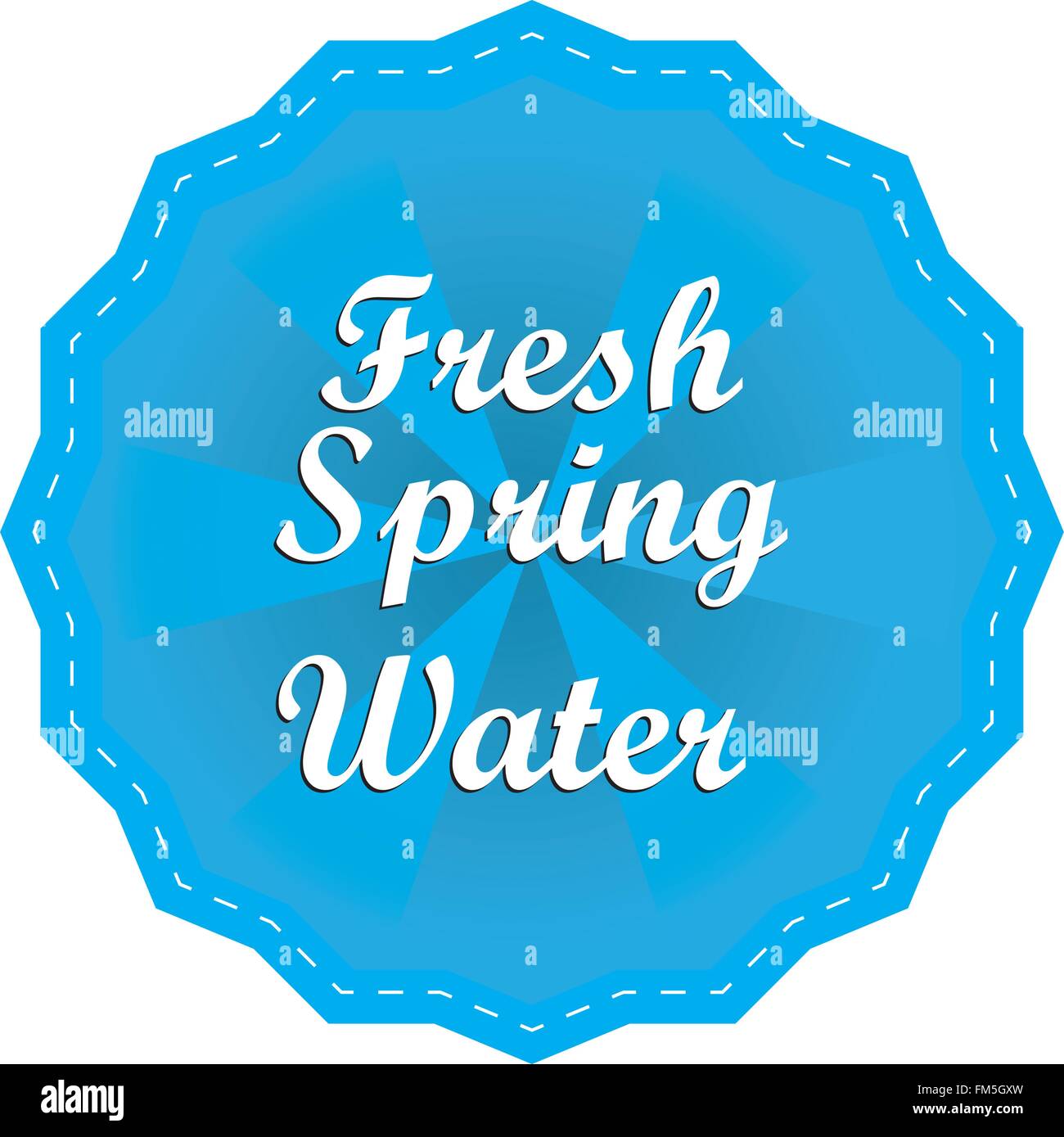 Isolated mineral water banner on a white background Stock Vector Image ...