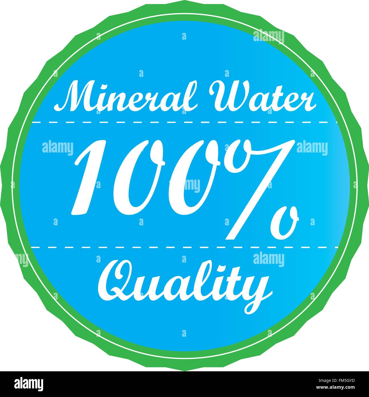 Isolated mineral water banner on a white background Stock Vector Image ...
