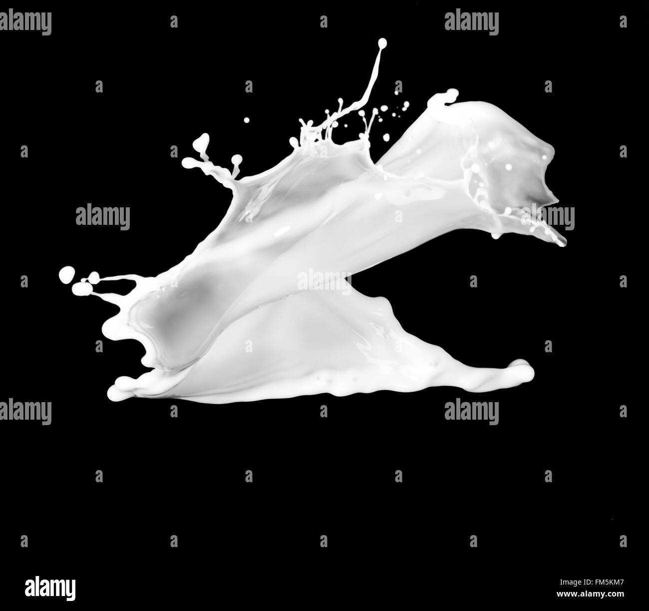 Splash Black Background Graphic