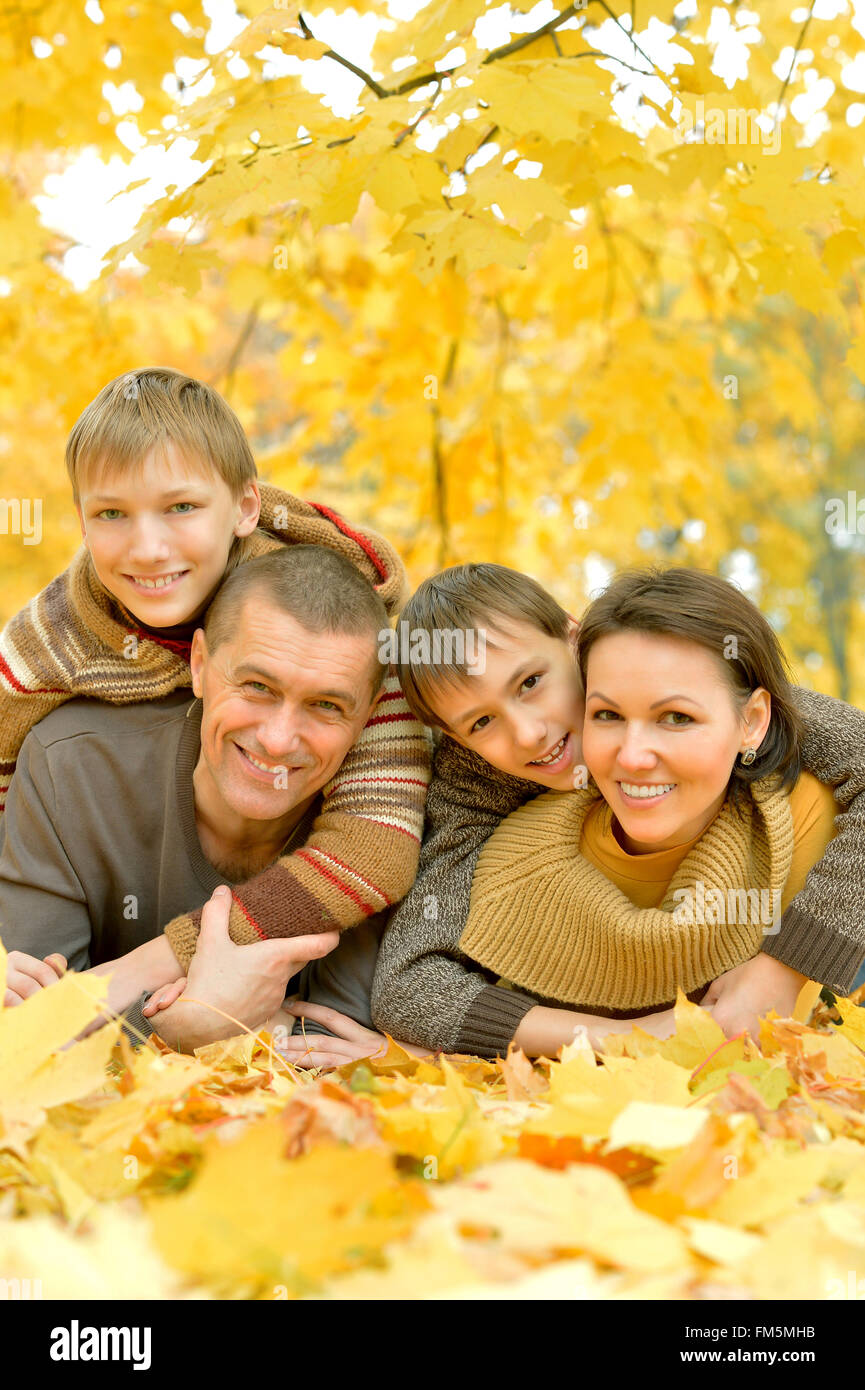beautiful happy family Stock Photo - Alamy
