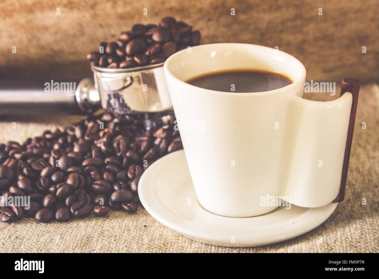 Cup Of Espresso Stock Photo - Alamy