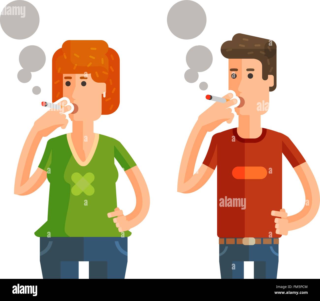 Cartoon cigarette hi-res stock photography and images - Alamy