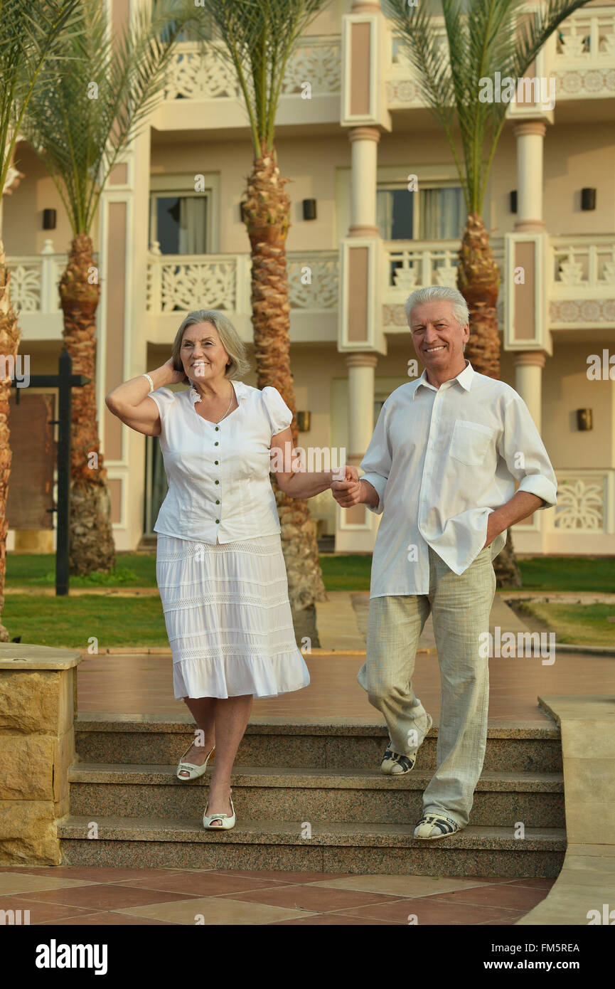 couple enjoy fresh air Stock Photo - Alamy