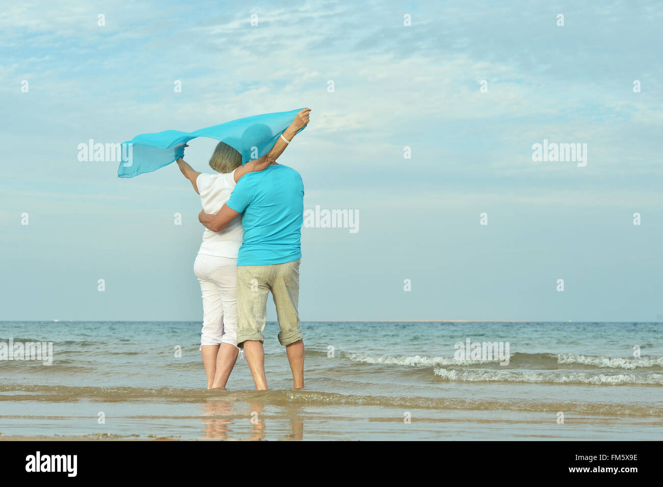 couple enjoy fresh air Stock Photo - Alamy