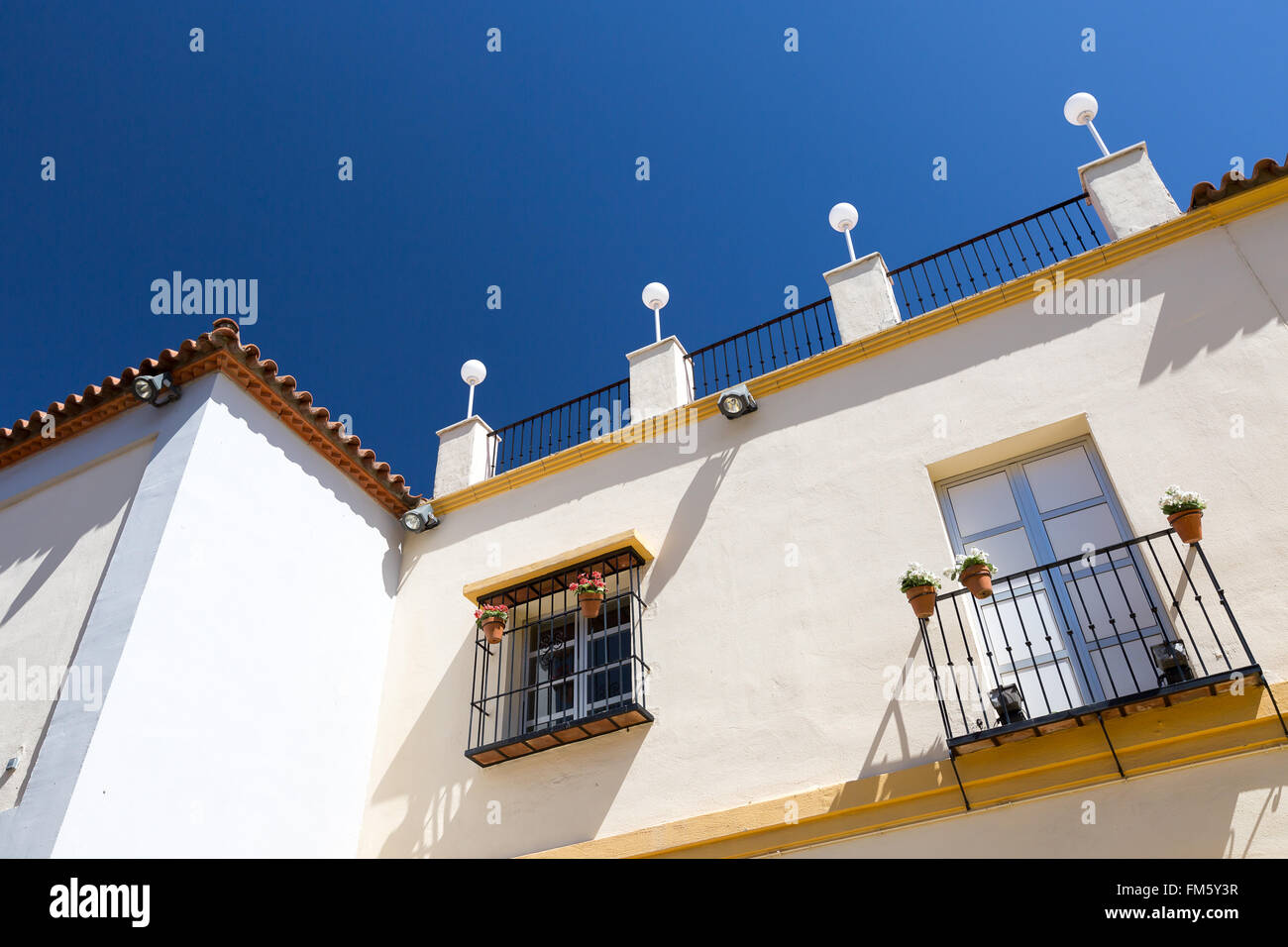 Classic Andalucian Spanish house Stock Photo - Alamy