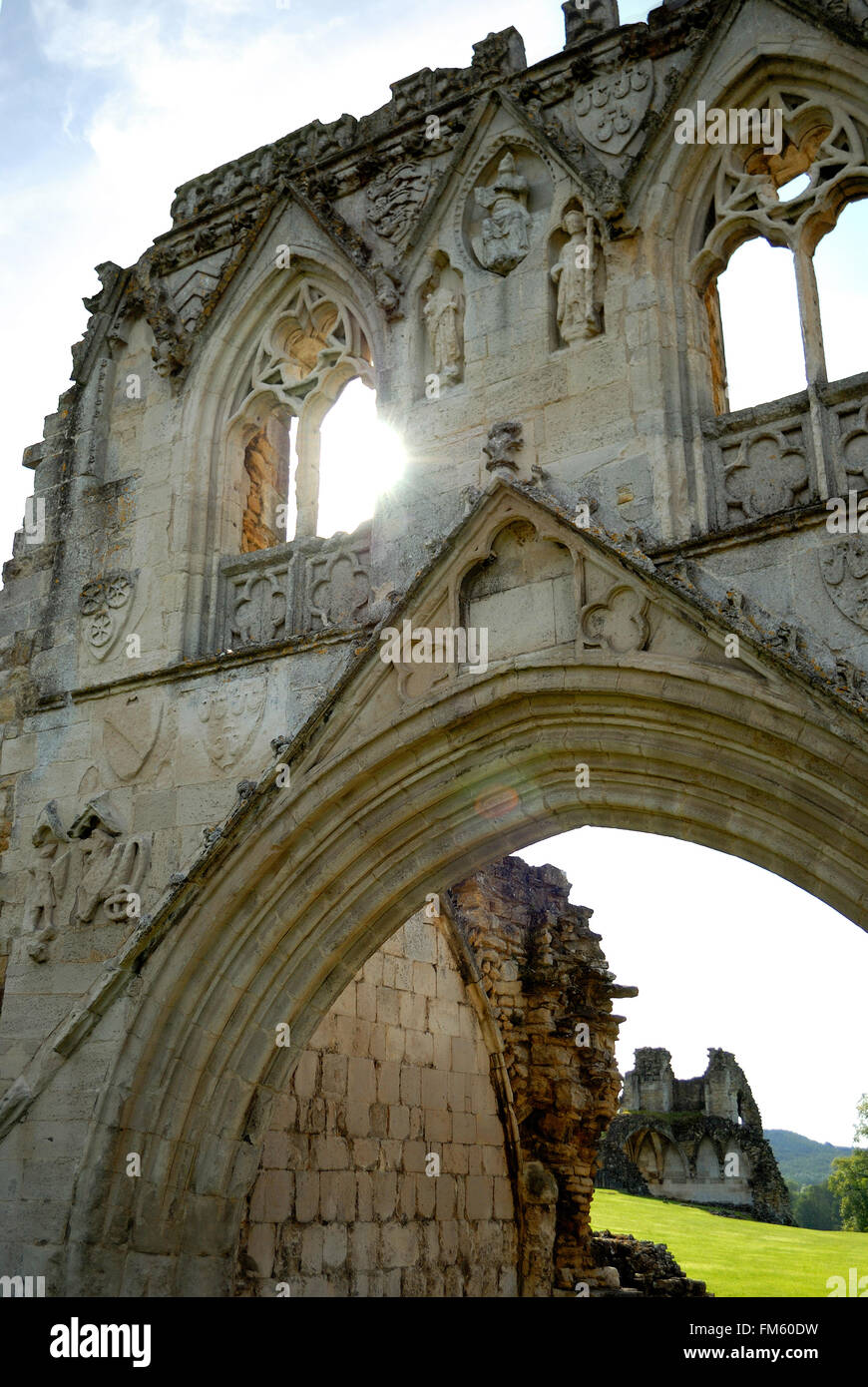Kirkham Priory, North Yorkshire Stock Photo - Alamy