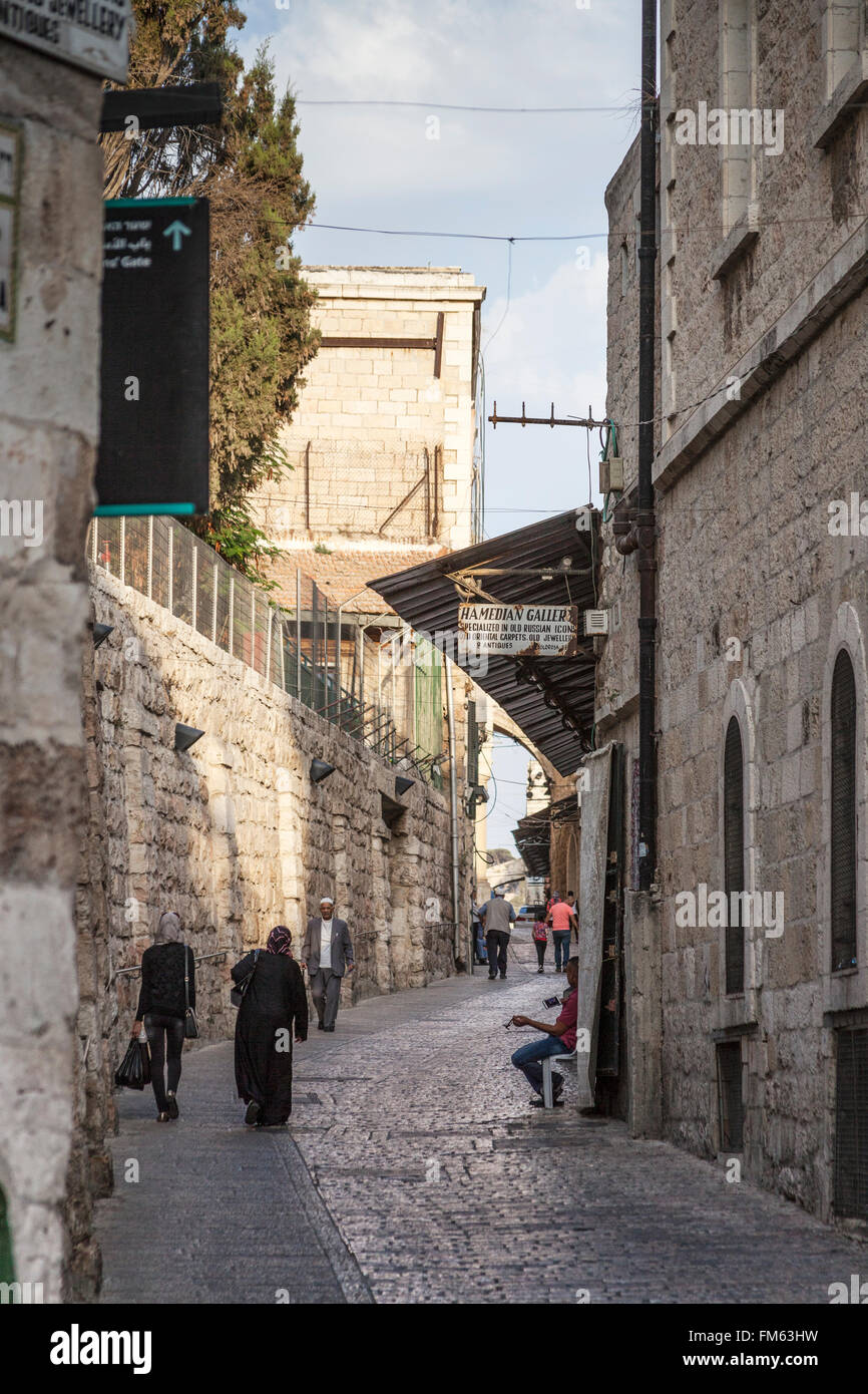 Palestine street market hi-res stock photography and images - Alamy