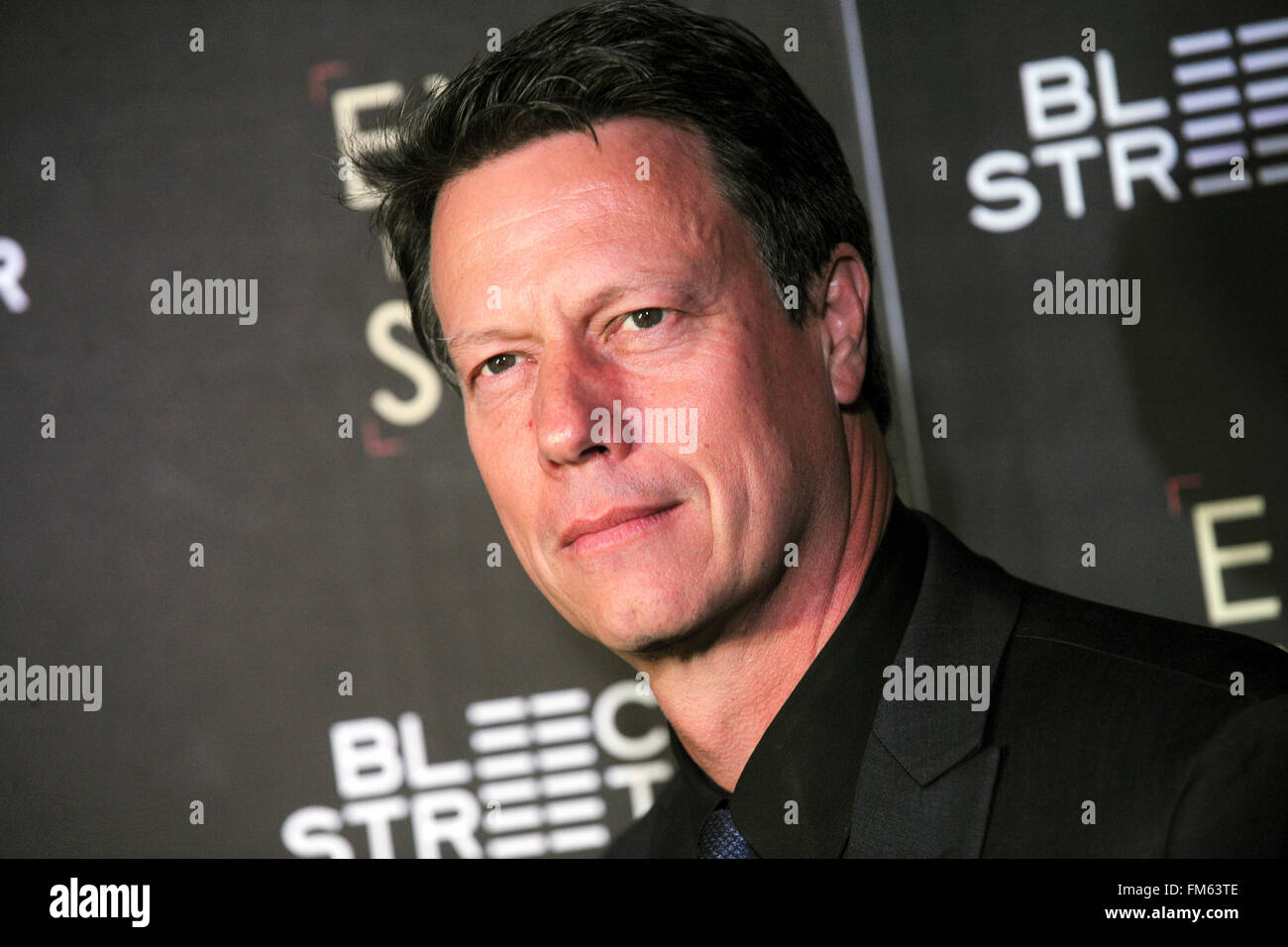 New York City. 9th Mar, 2016. Director Gavin Hood attends the 'Eye In ...