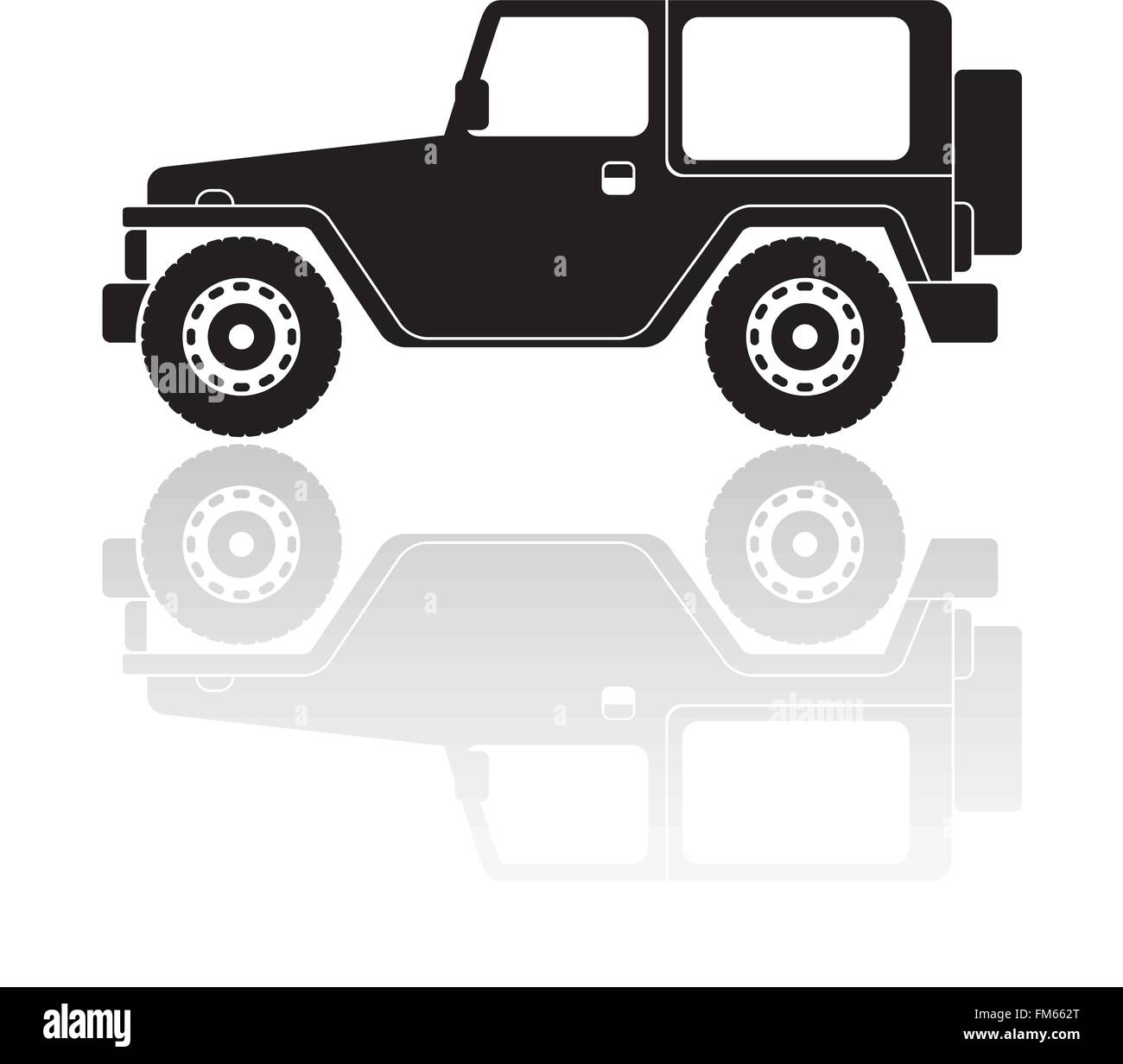Offroader vector vectors hi-res stock photography and images - Alamy