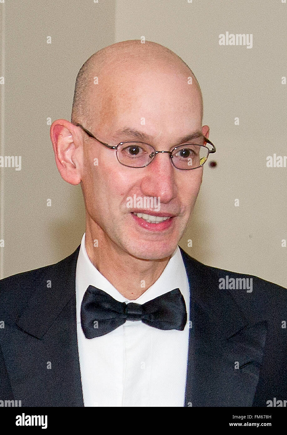 Washington DC, USA. 10th March, 2016. Adam Silver, Commissioner ...
