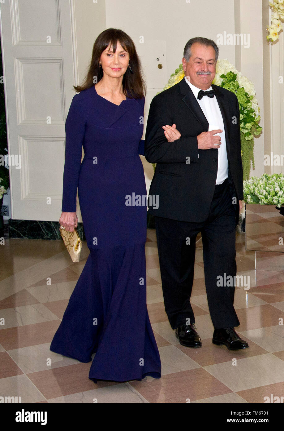 Washington DC, USA. 10th March, 2016. Andrew Liveris, Chairman & Chief ...