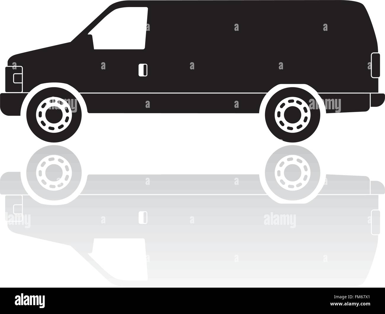 Truck silhouette hi-res stock photography and images - Alamy