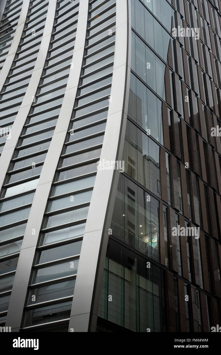 An exterior view of a section of the ultra modern De Beers building in ...