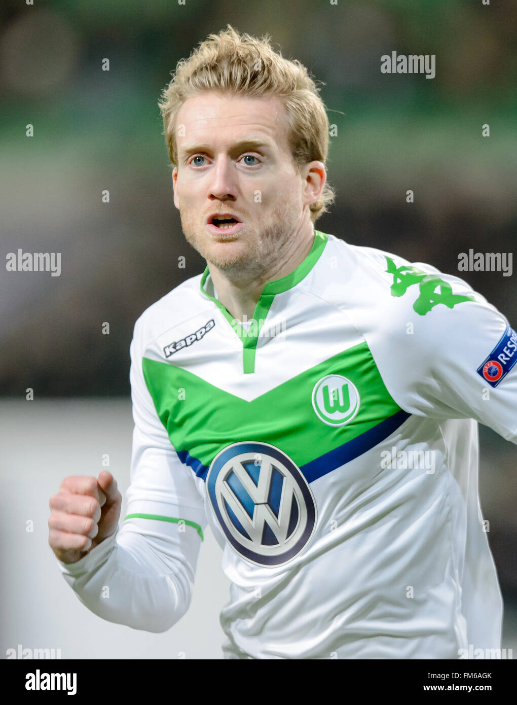 Wolfsburgs Andre Schuerrle in action during the UEFA Champions League ...