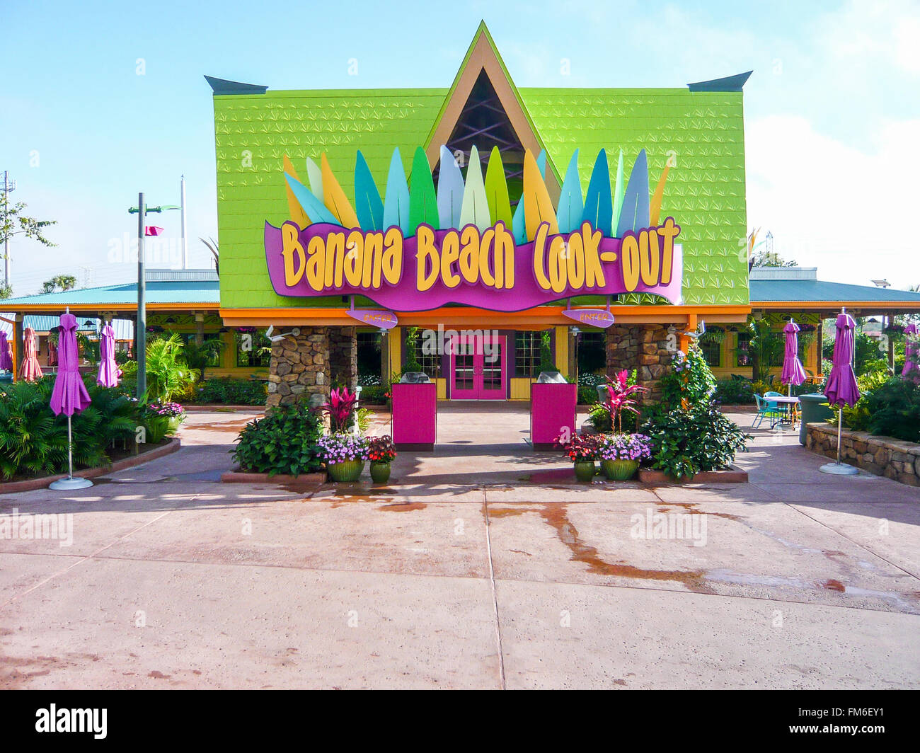 Banana beach cookout hi-res stock photography and images - Alamy