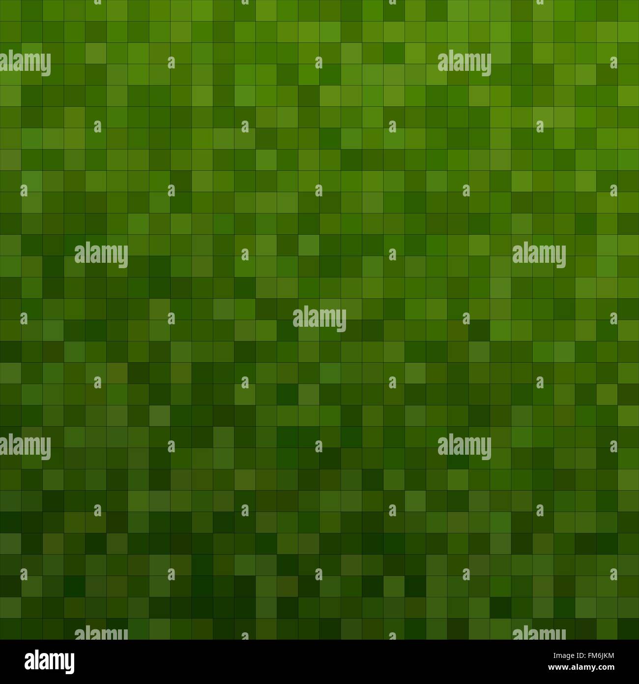 Dark green color square mosaic background design Stock Vector Image ...