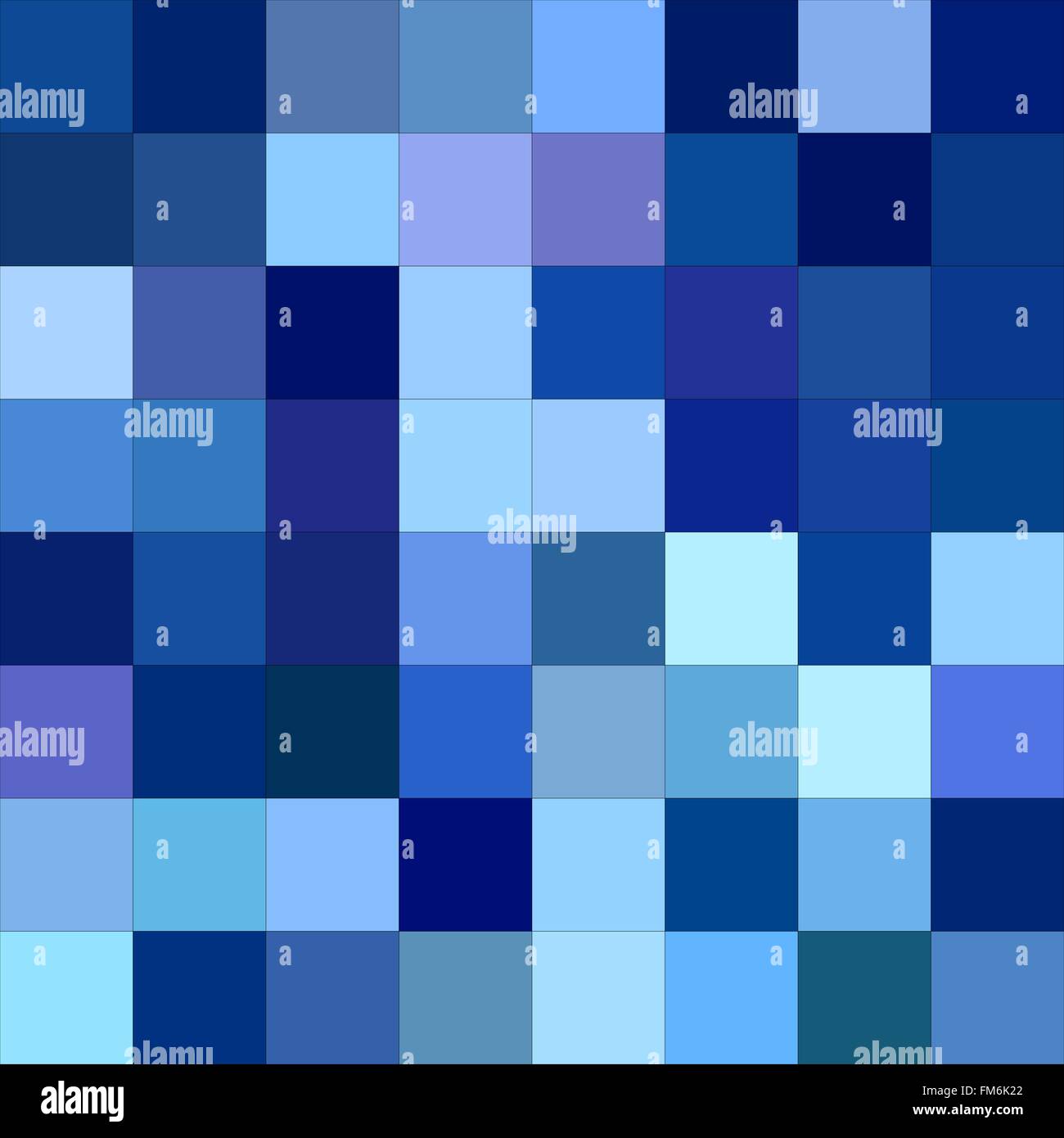 Blue color square mosaic background design Stock Vector Image & Art - Alamy