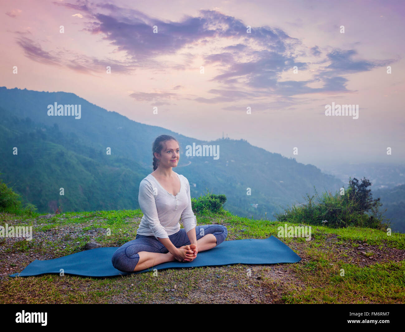 Yoga asana hi-res stock photography and images - Alamy