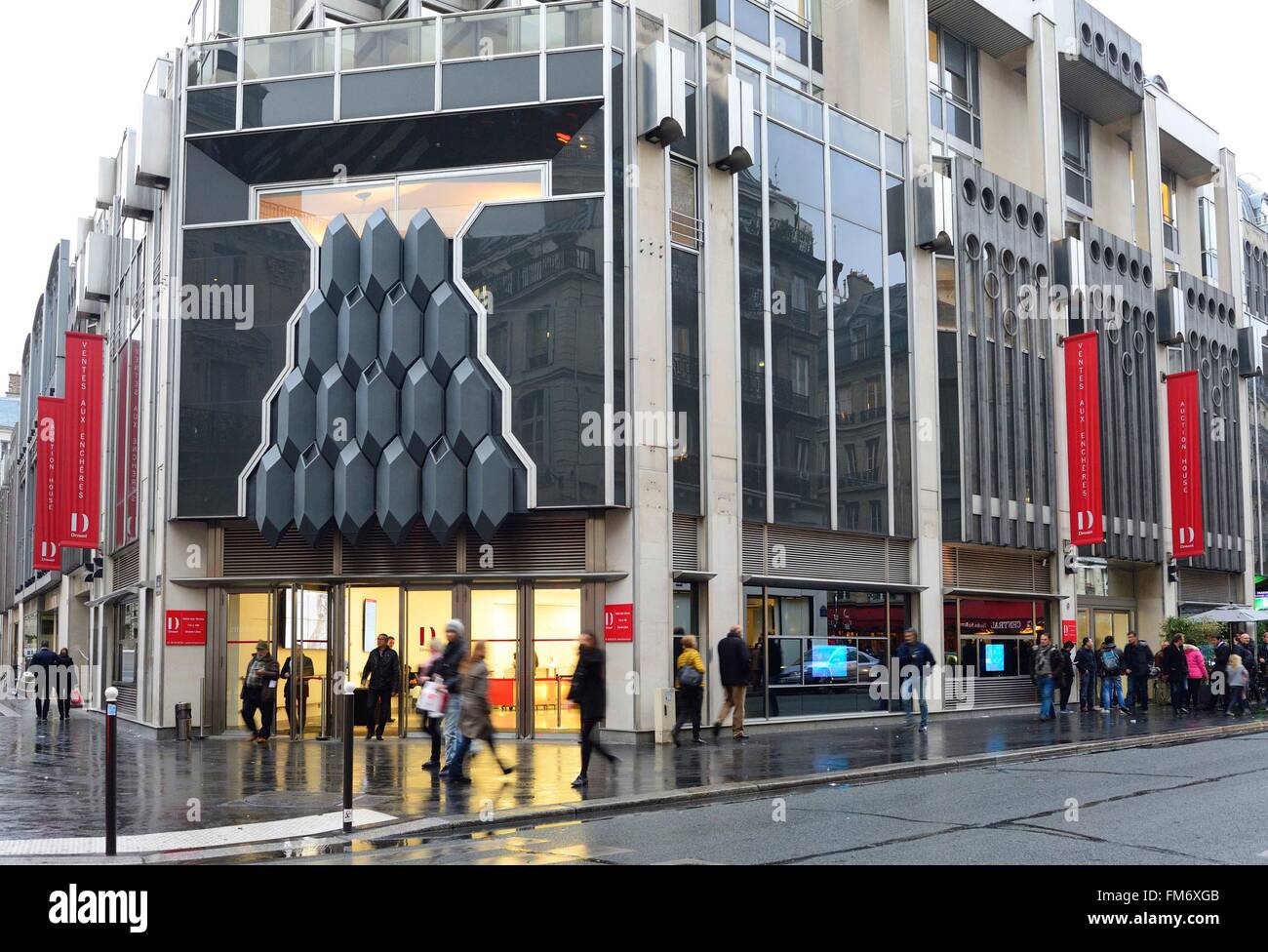 France, Paris, Drouot Salesroom Stock Photo - Alamy