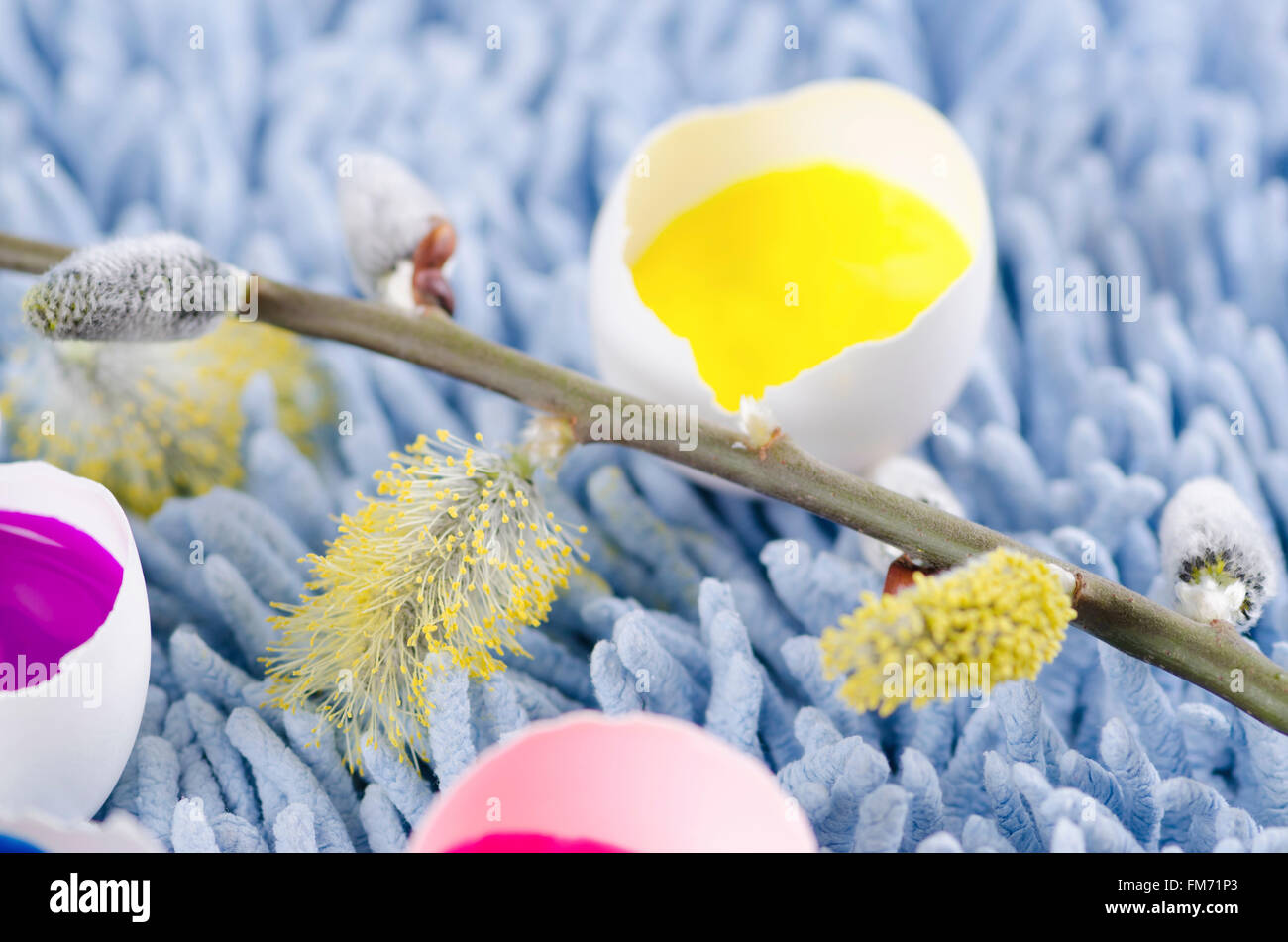 Happy family celebrate spring hi-res stock photography and images - Alamy
