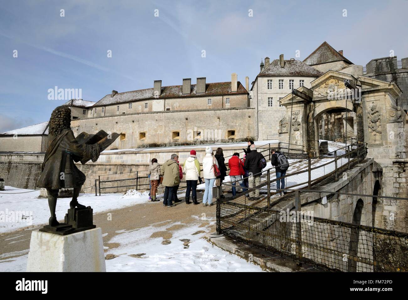 France, Doubs, La Cluse et Mijoux, Joux dated 11th 19th century, guided ...