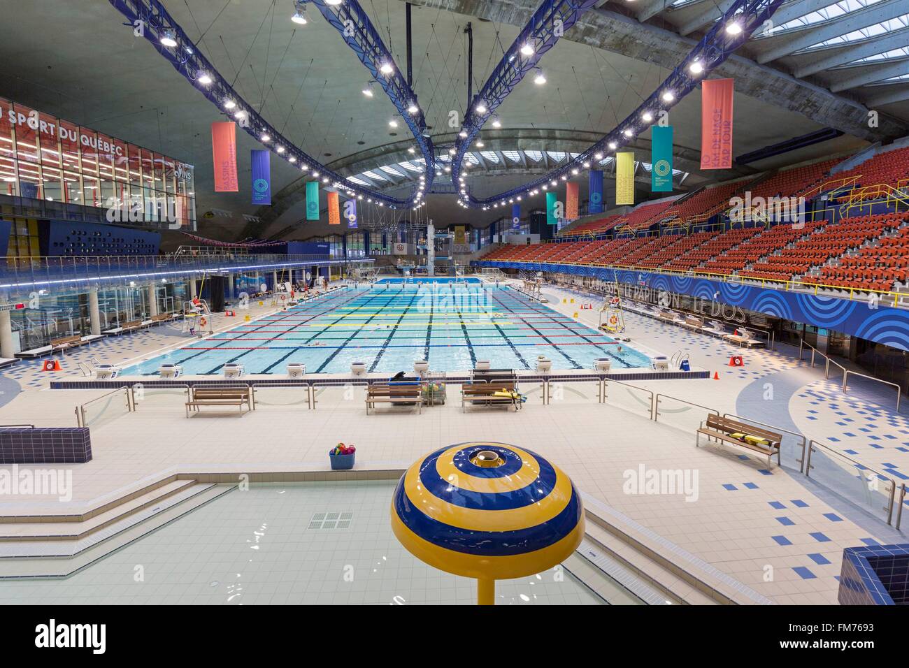 Olympic pool montreal quebec canada hi-res stock photography and images ...