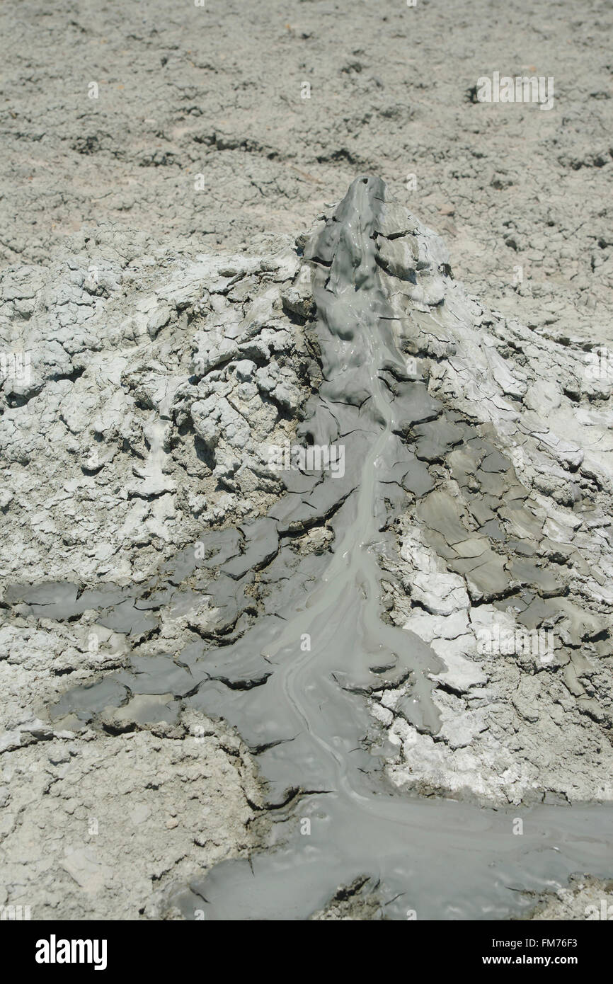Mud volcano north of Baku, Azerbaijan Stock Photo - Alamy