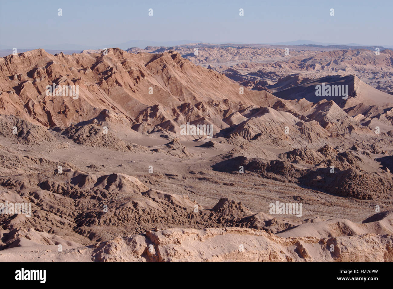 Valle de la Luna, folding of evaporites and mudstones by salt tectonics ...